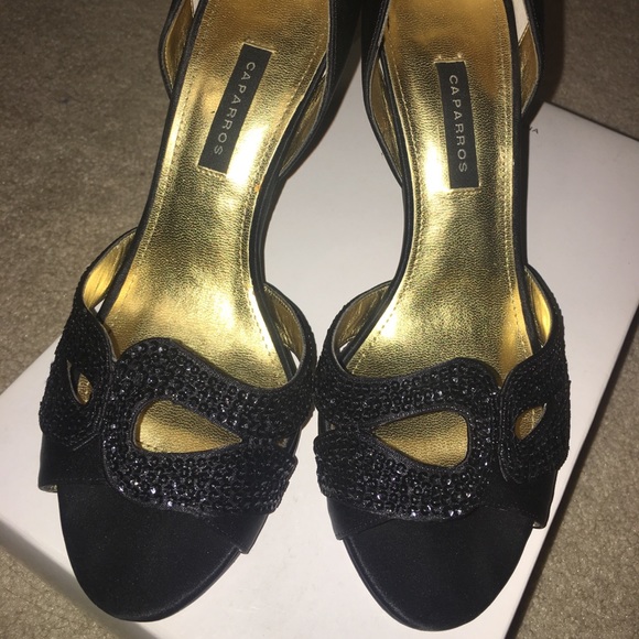 Caparros | Shoes | Caparros Black Heels | Poshmark